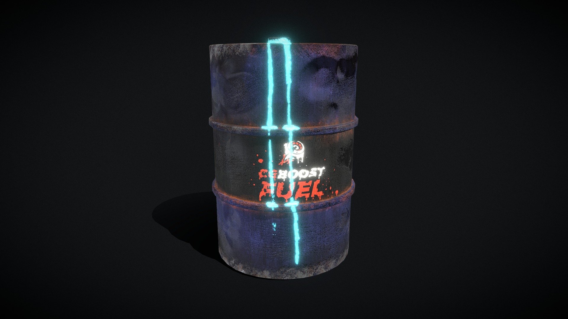 CG Boost Barrel - 3D model by Kylian (@vertexbuffer) [1922047] - Sketchfab