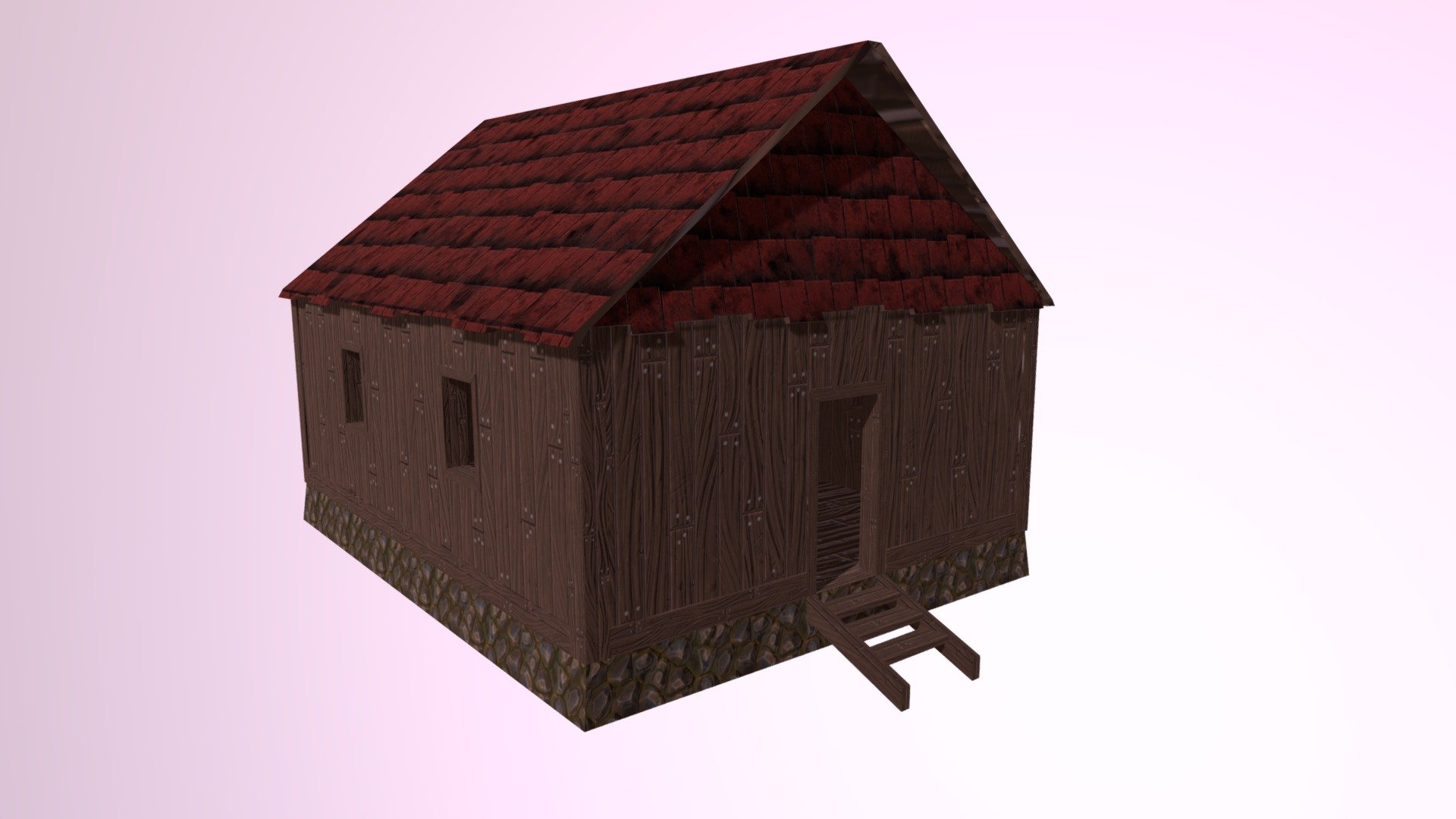 Low poly home-3 - Download Free 3D model by TheLea [1922907] - Sketchfab