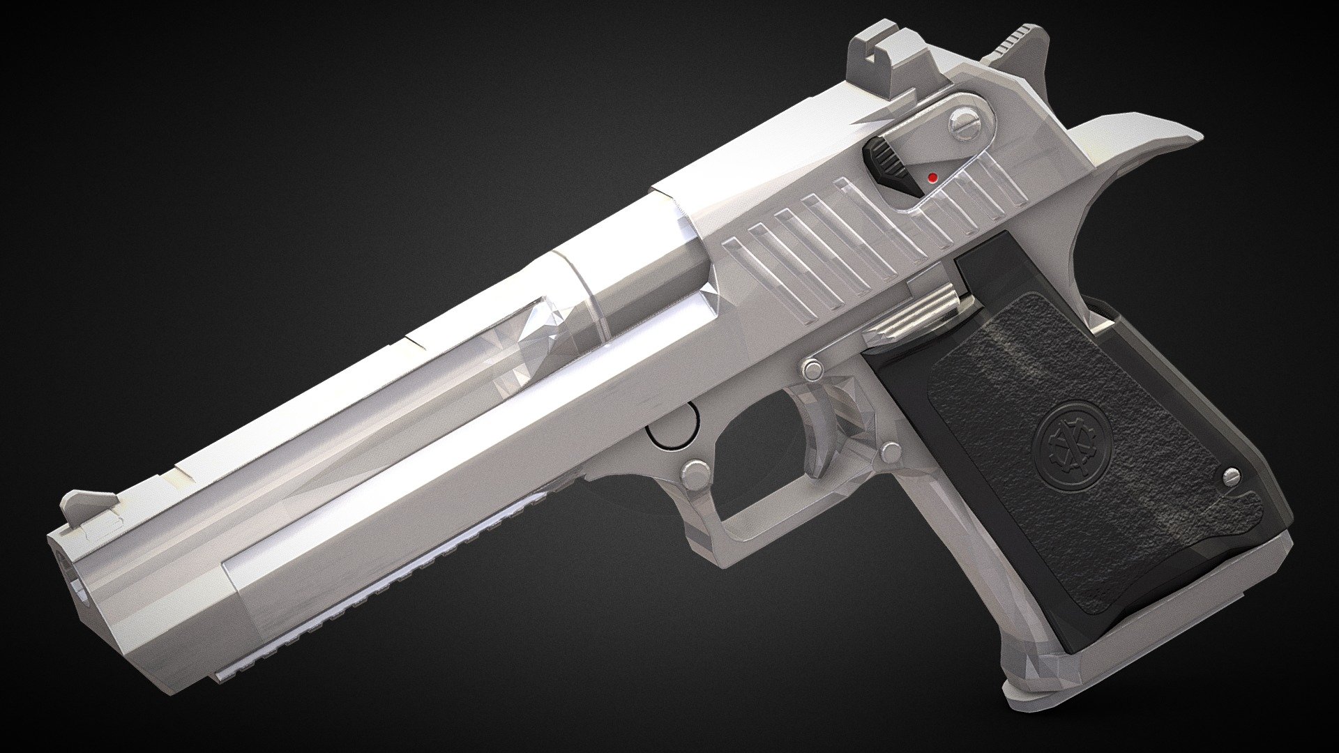 Lowpoly Gameready Deagle - Buy Royalty Free 3D model by ...