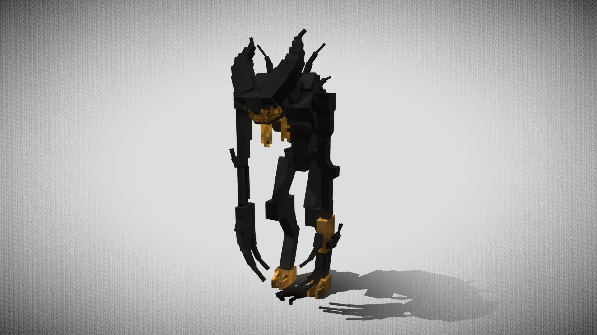 Ink Demon (Чернильный Демон) (From "BatDR") v.2 - Download Free 3D ...