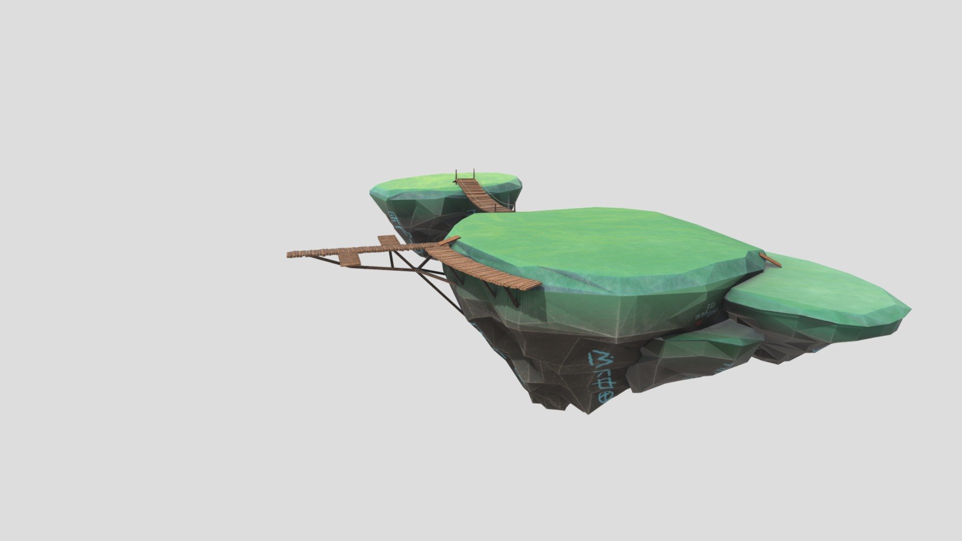 Floating island - Download Free 3D model by Una.K.Carlstrøm (@Una.K.C ...