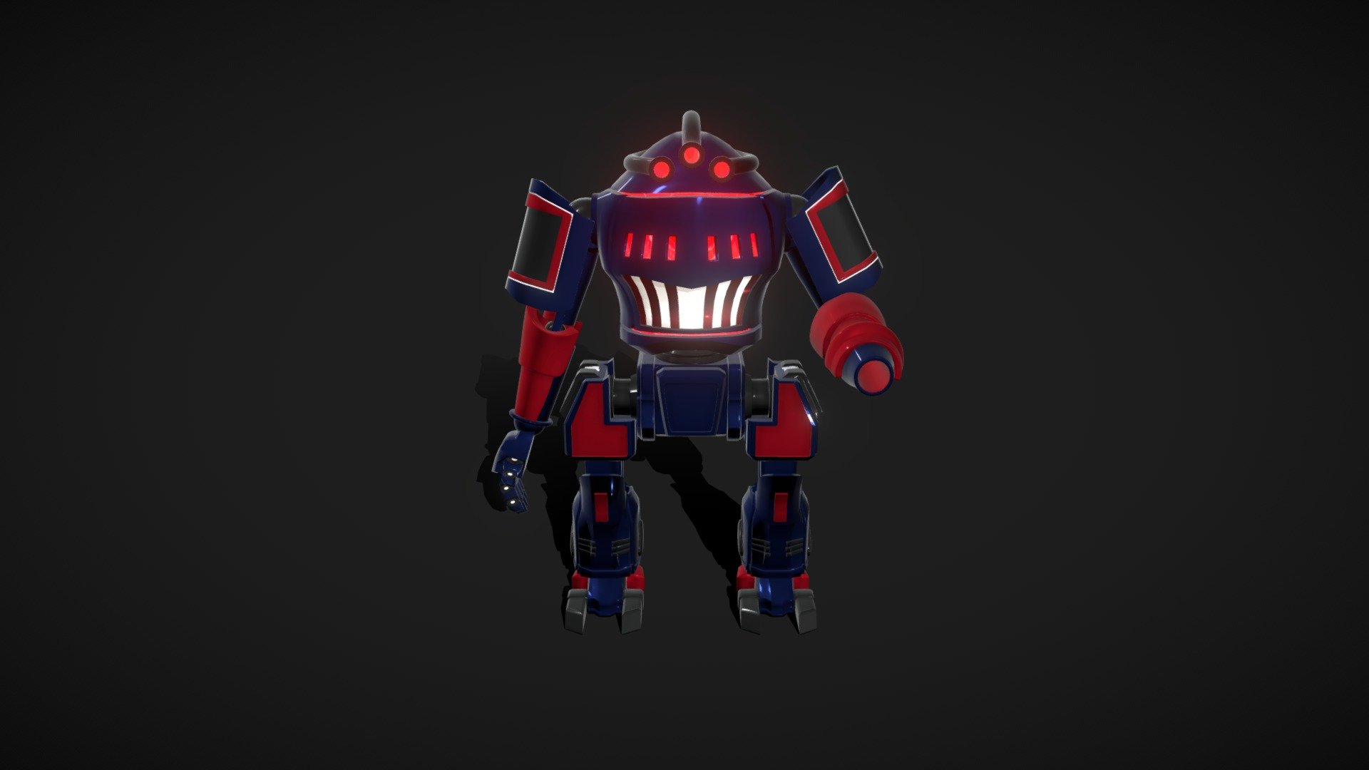 Mecha - 3D model by Fernando Felberque (@fernandofelberque) [1924287 ...