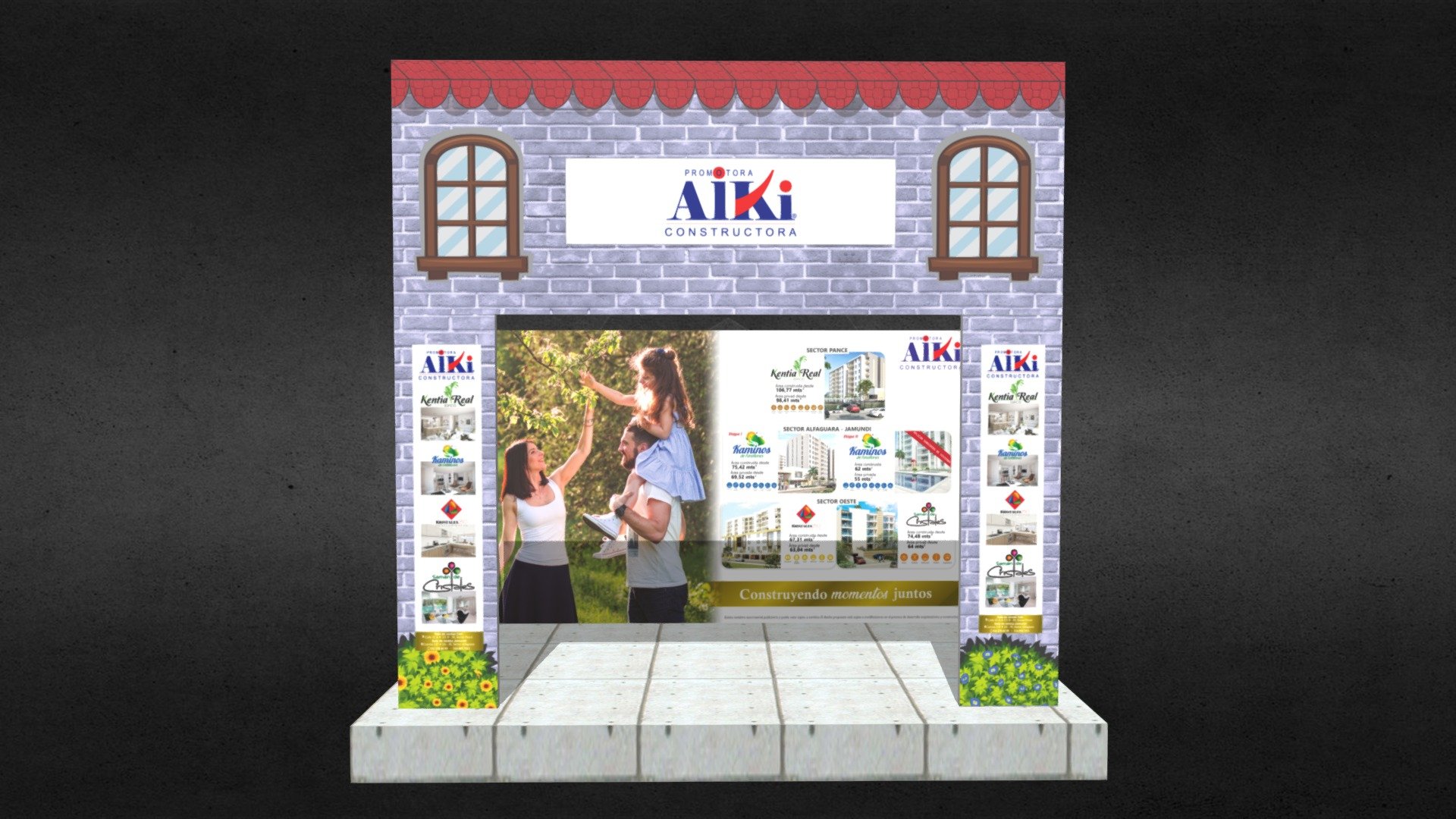 STAND AIKI#2 - 3D model by Sergio Andres Valle Reyes (@sergio.andres.valle.reyes) [1924cba ...