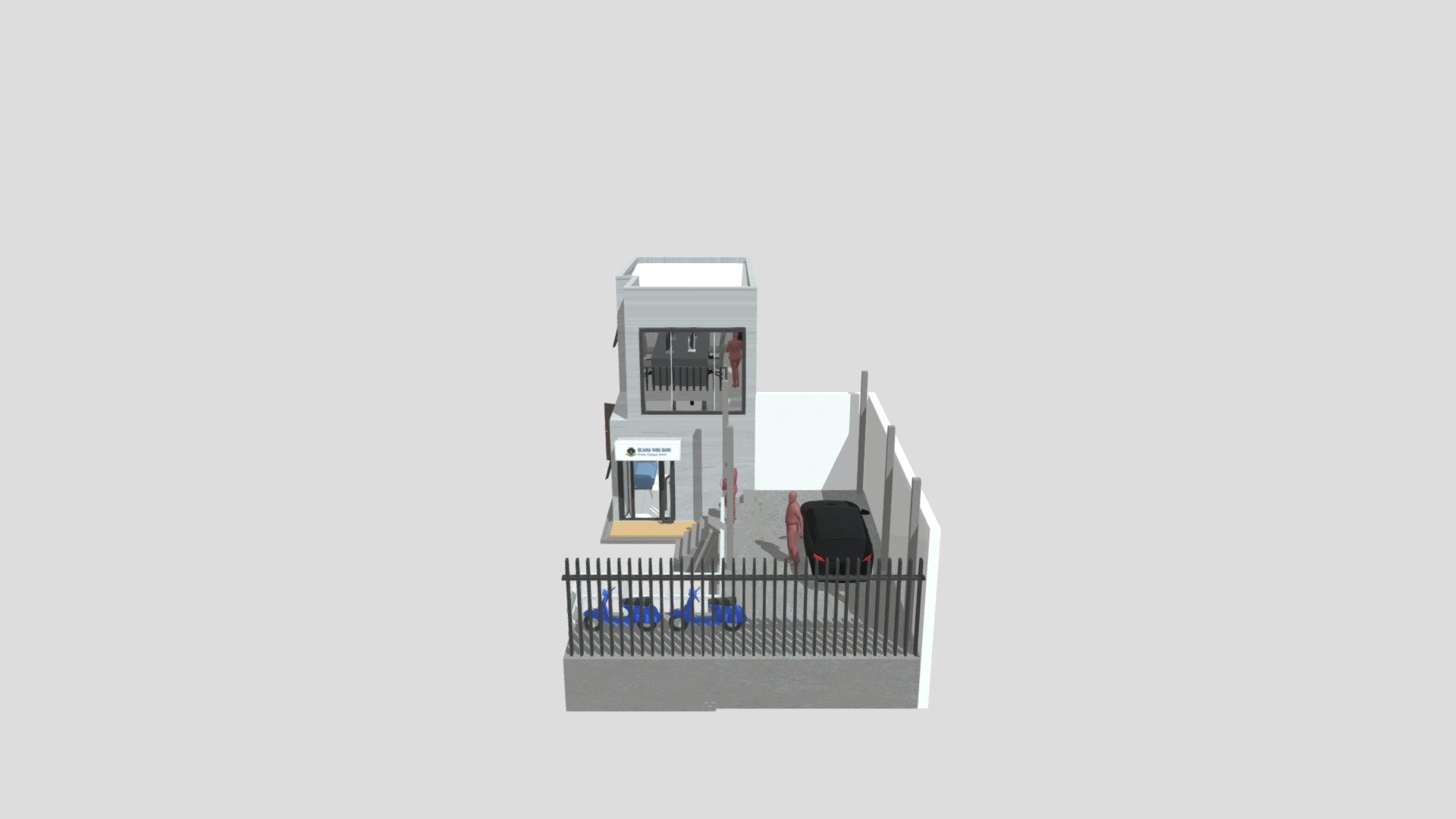 Sketsa Kantor_carport02_08-10 - 3D model by ariaperdana24 [19250d6 ...