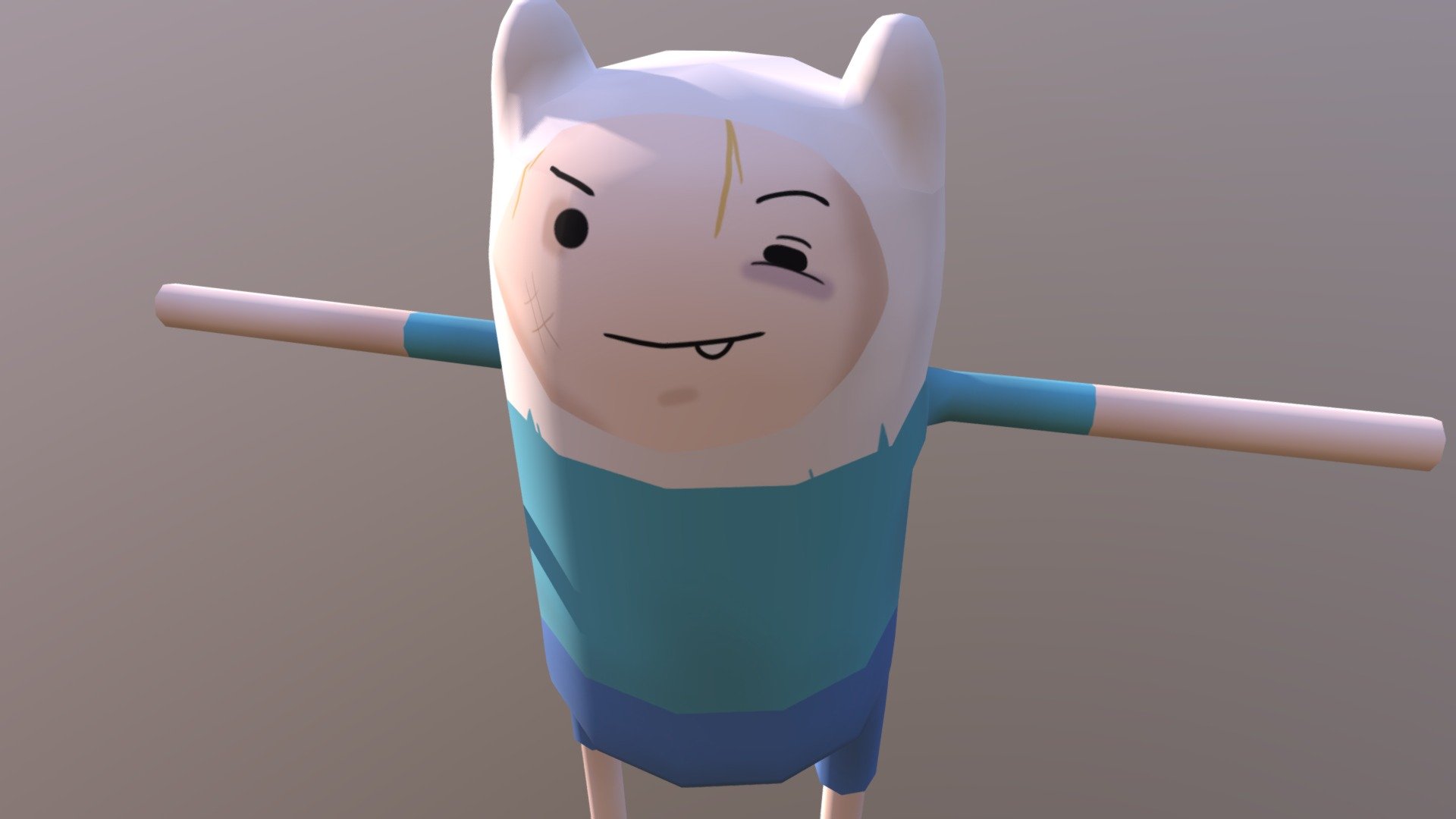 Finn Adventure Time - Download Free 3D model by Nico Caraballo ...