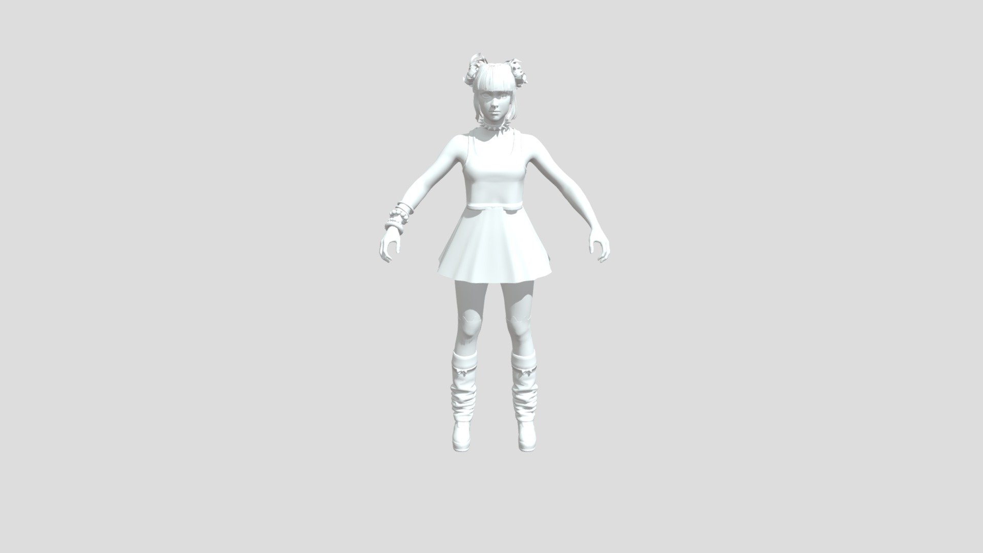 Chr Blue Moon Cyberpunk2077 - Download Free 3D model by Franklin ...