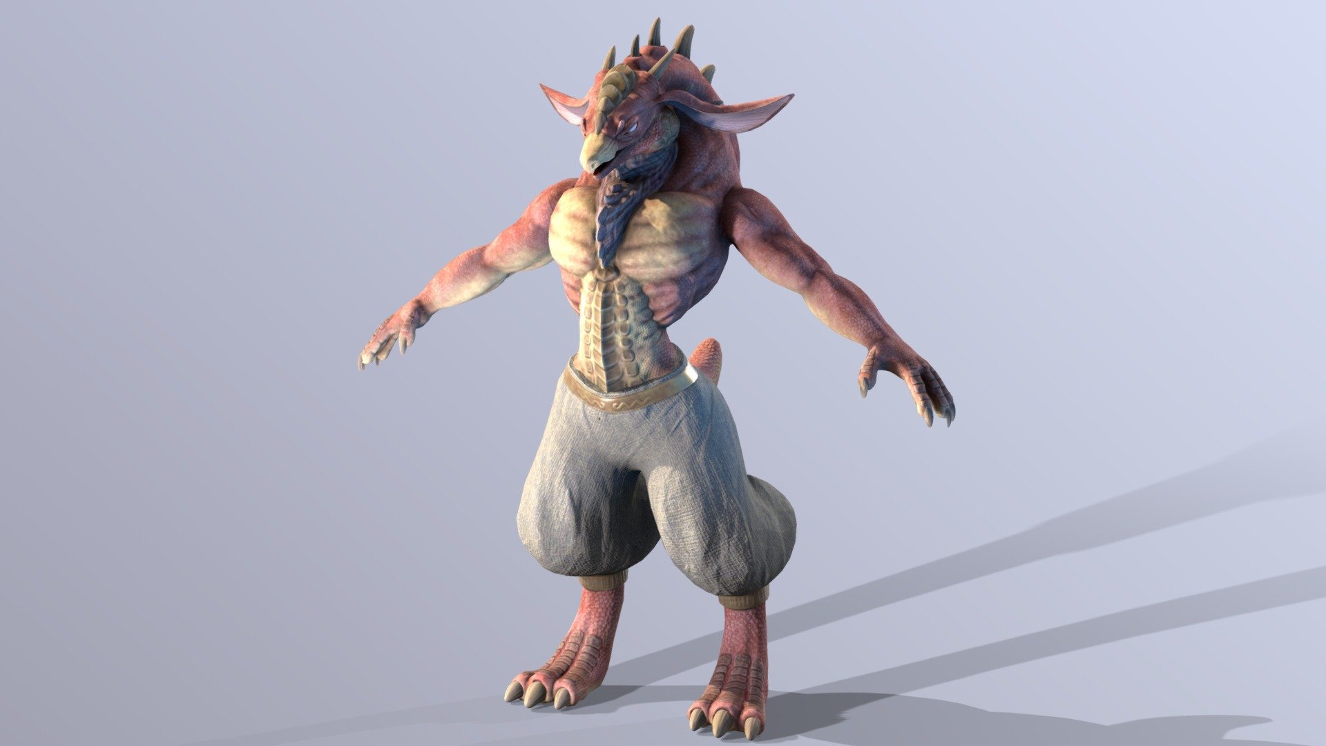Dragonkin - 3D model by Mino (@M.Mino) [1926215] - Sketchfab