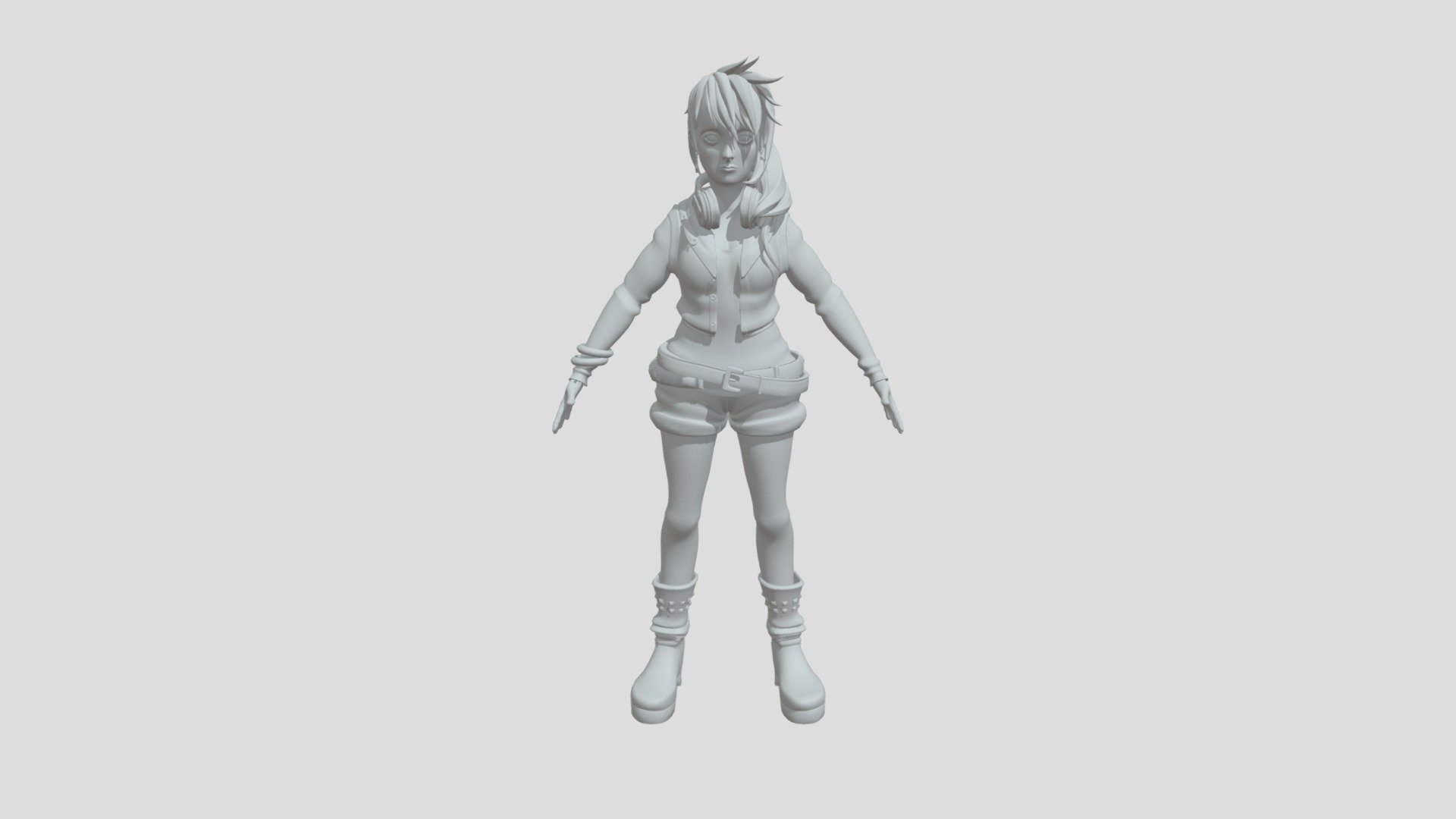 Ellie - 3D Character Model - 3D model by Mikiro [19269ea] - Sketchfab