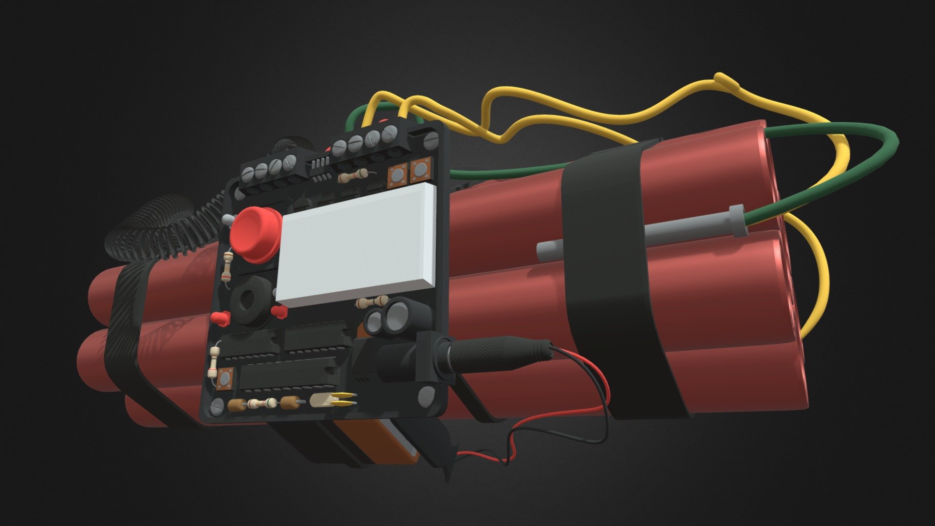 XYZ HW BOMB - Download Free 3D model by Dmitry Savkin (@greenspacehero) [1927898] - Sketchfab