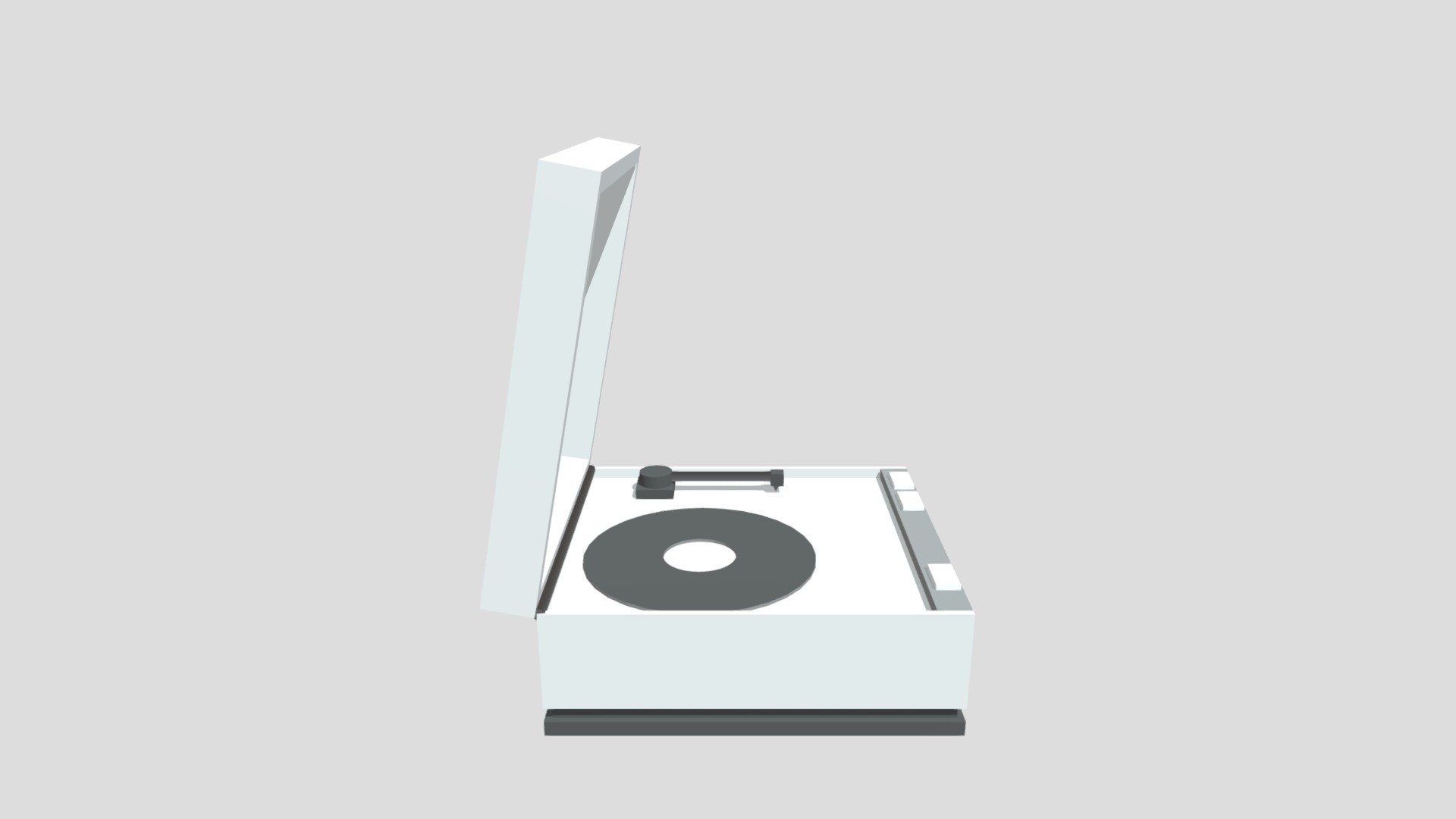 Record Player - 3D model by xrloststories (@rohanayyar) [1928a78 ...
