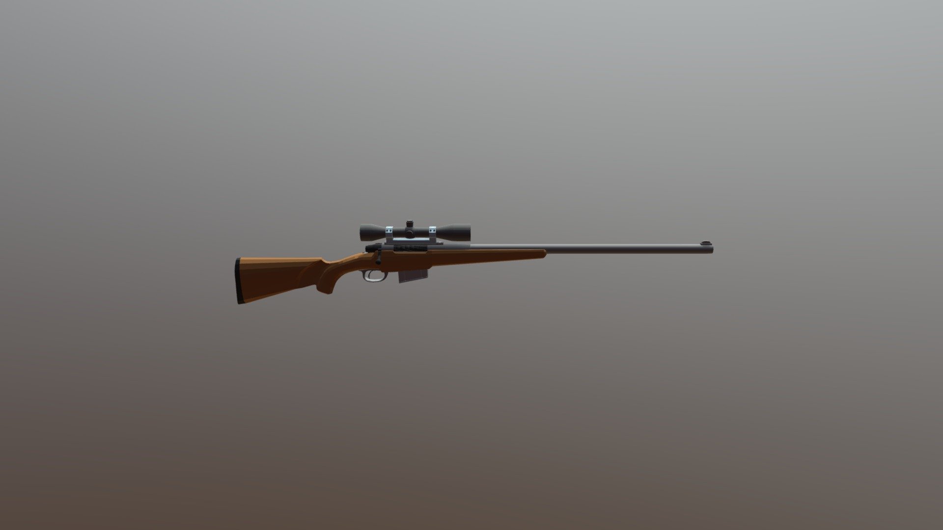 Bolt Action Rifle - 3D model by A_RE [19295f5] - Sketchfab