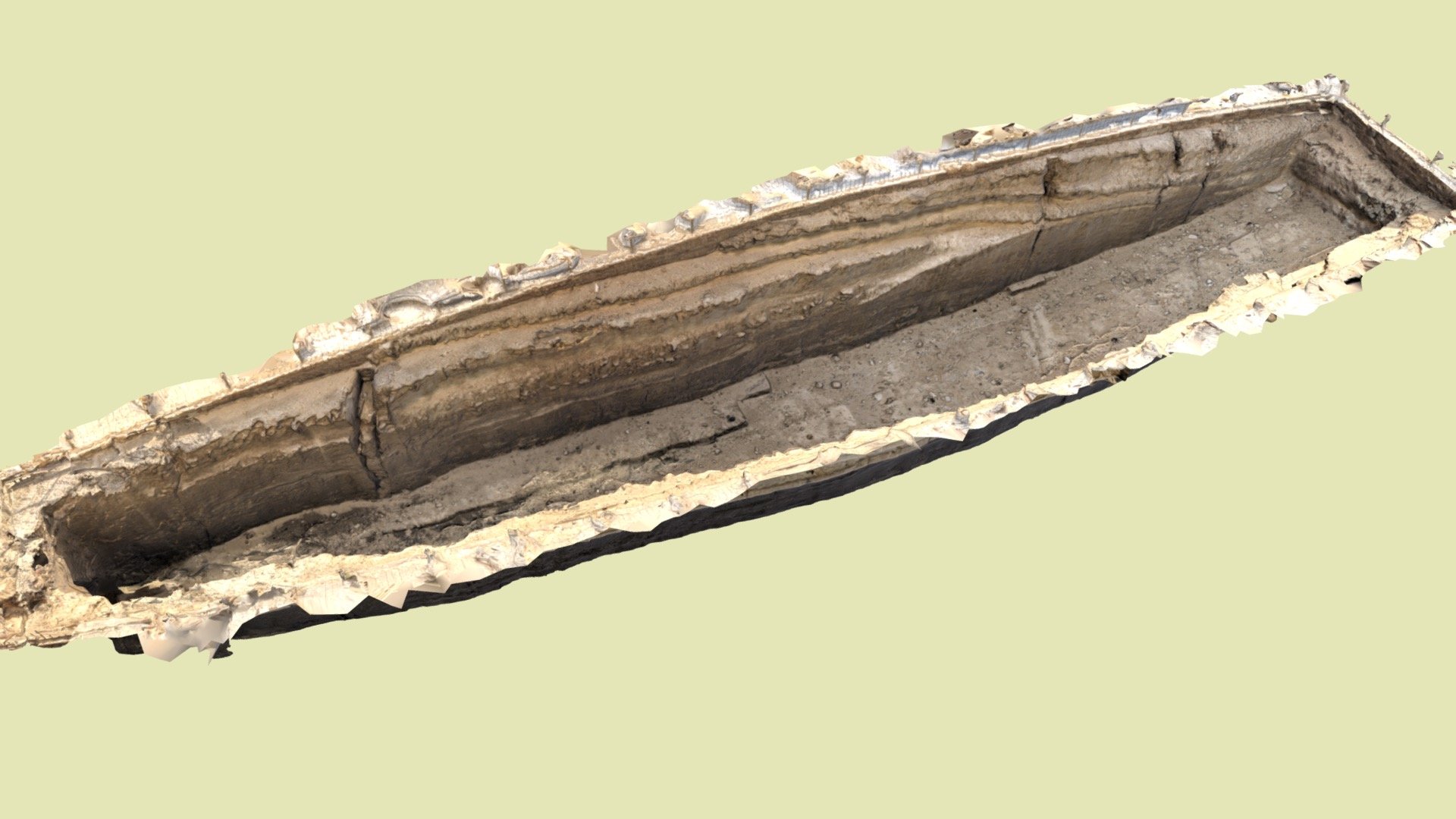 Boat Pit No3 of King Khufu - 3D model by hirokuni yamashita ...