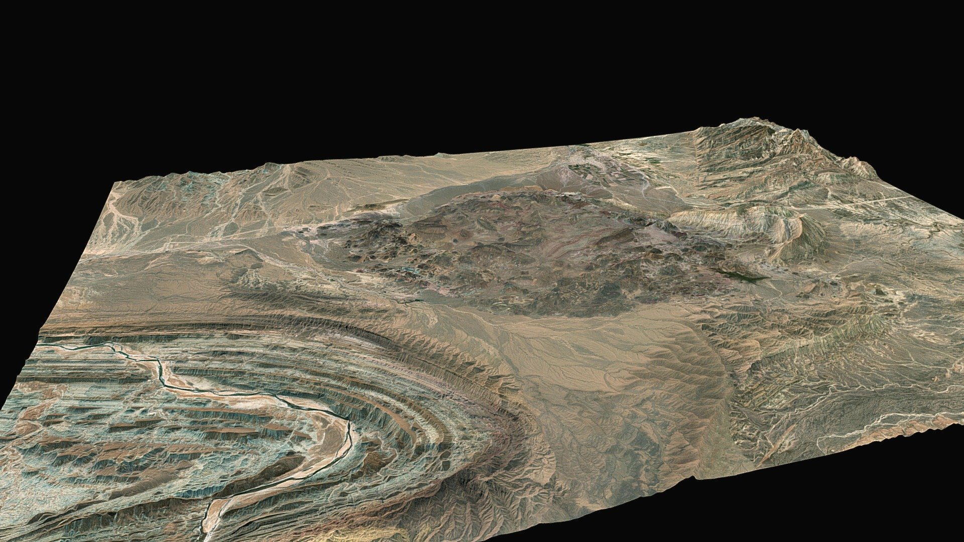 Salt dome 15, Iran - Download Free 3D model by Sara Carena ...