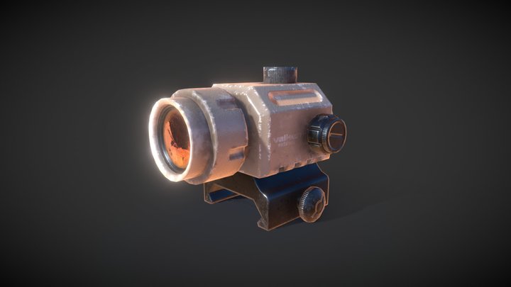 Red-dot-sight 3D models - Sketchfab