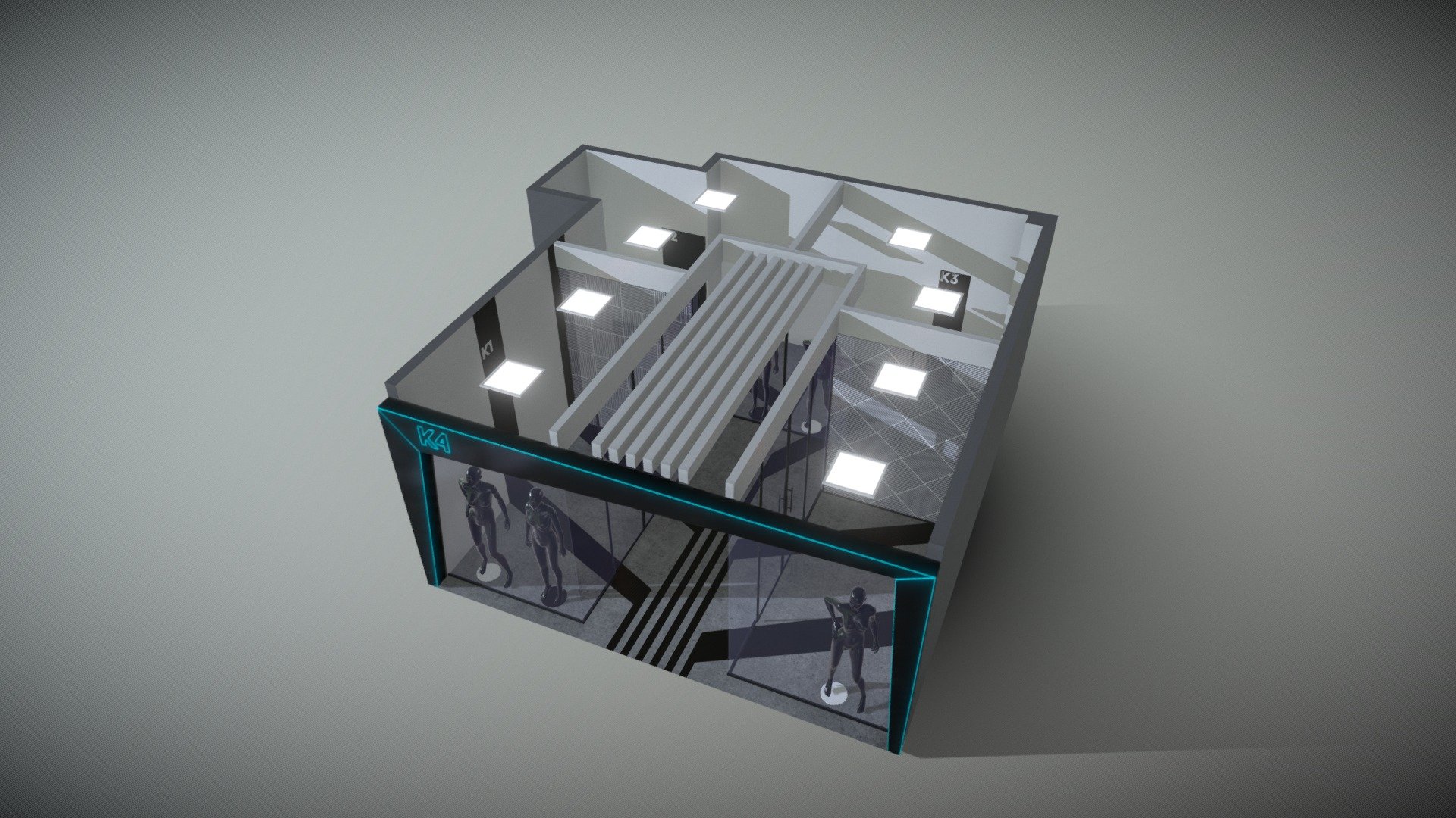 K4 - 3D model by JVMN [1930072] - Sketchfab