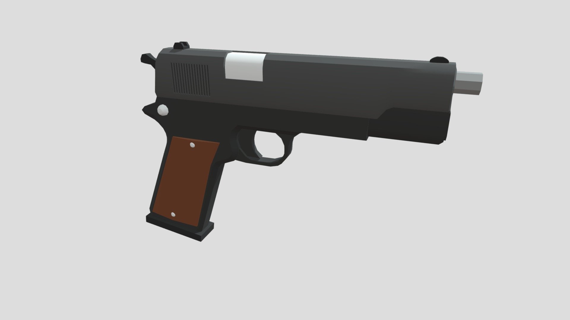 M1911 - Download Free 3D model by Nicolas Brum (@nickormy) [19310e6 ...