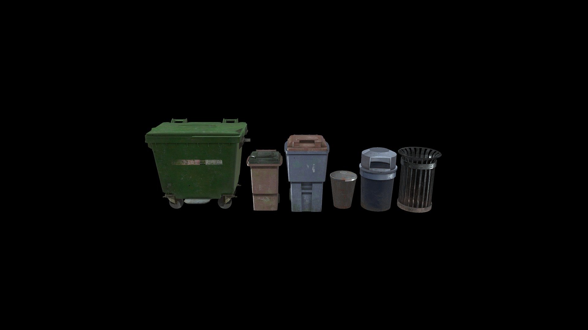 trash - 3D model by Sliva [1931516] - Sketchfab