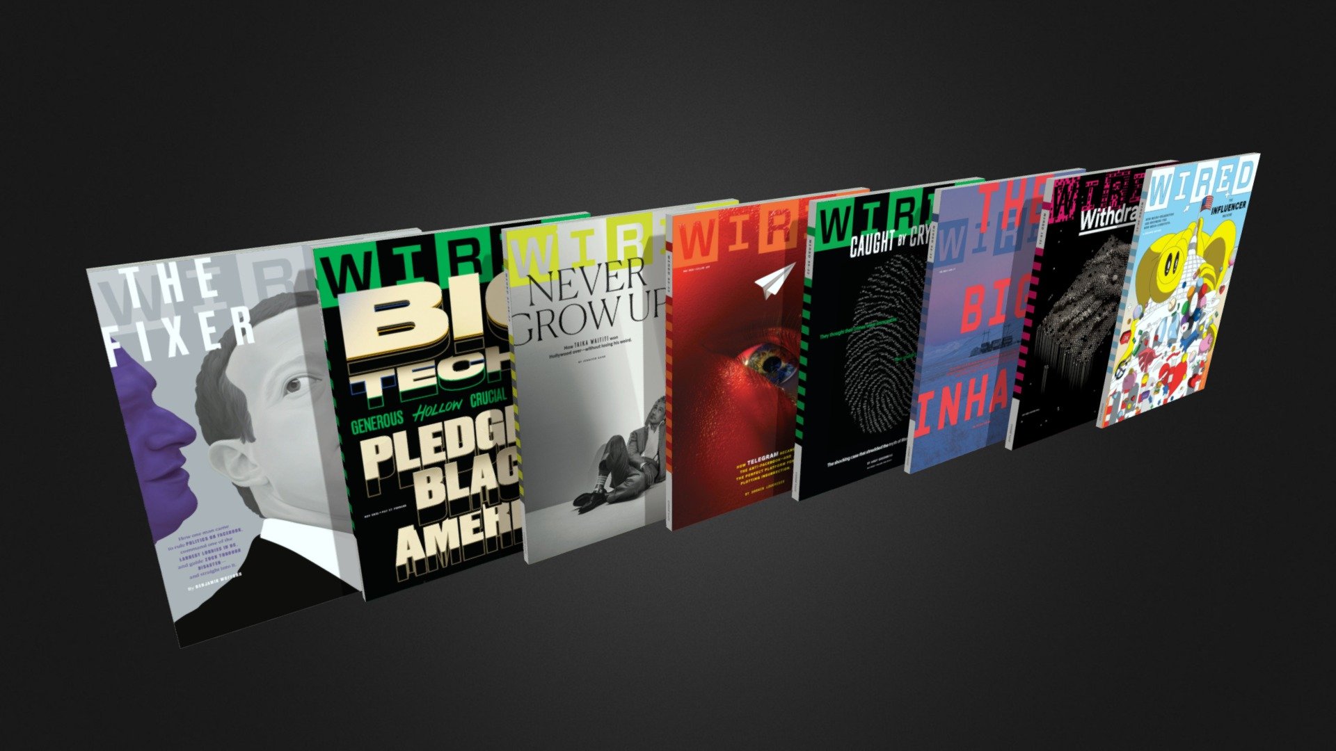 WIRED MAGAZINES - Download Free 3D model by mfb64 [193193c] - Sketchfab