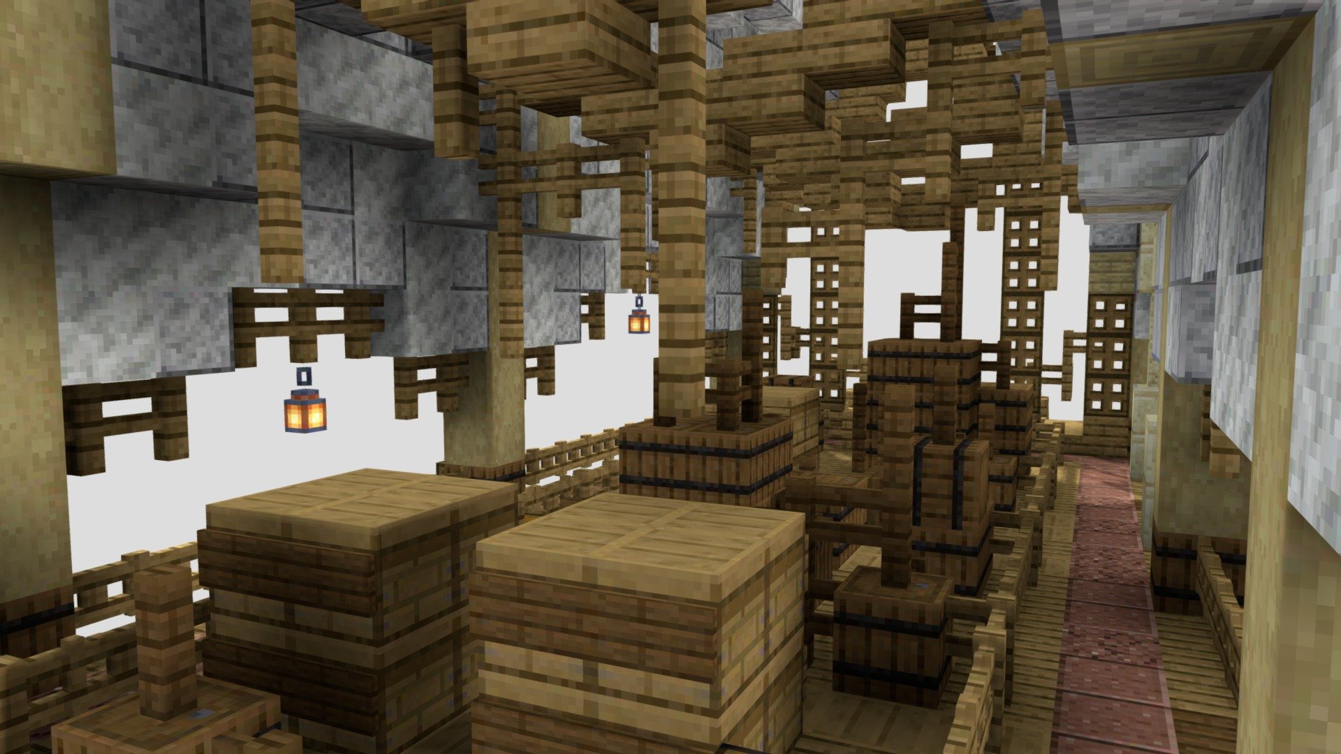 steampunk storage building - 3D model by mainehalls [19331ec] - Sketchfab