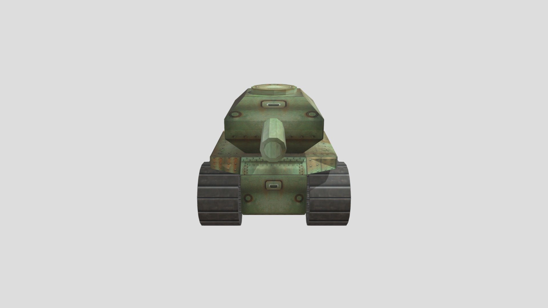 Low Poly Tank - 3D model by tjc997 [193333c] - Sketchfab