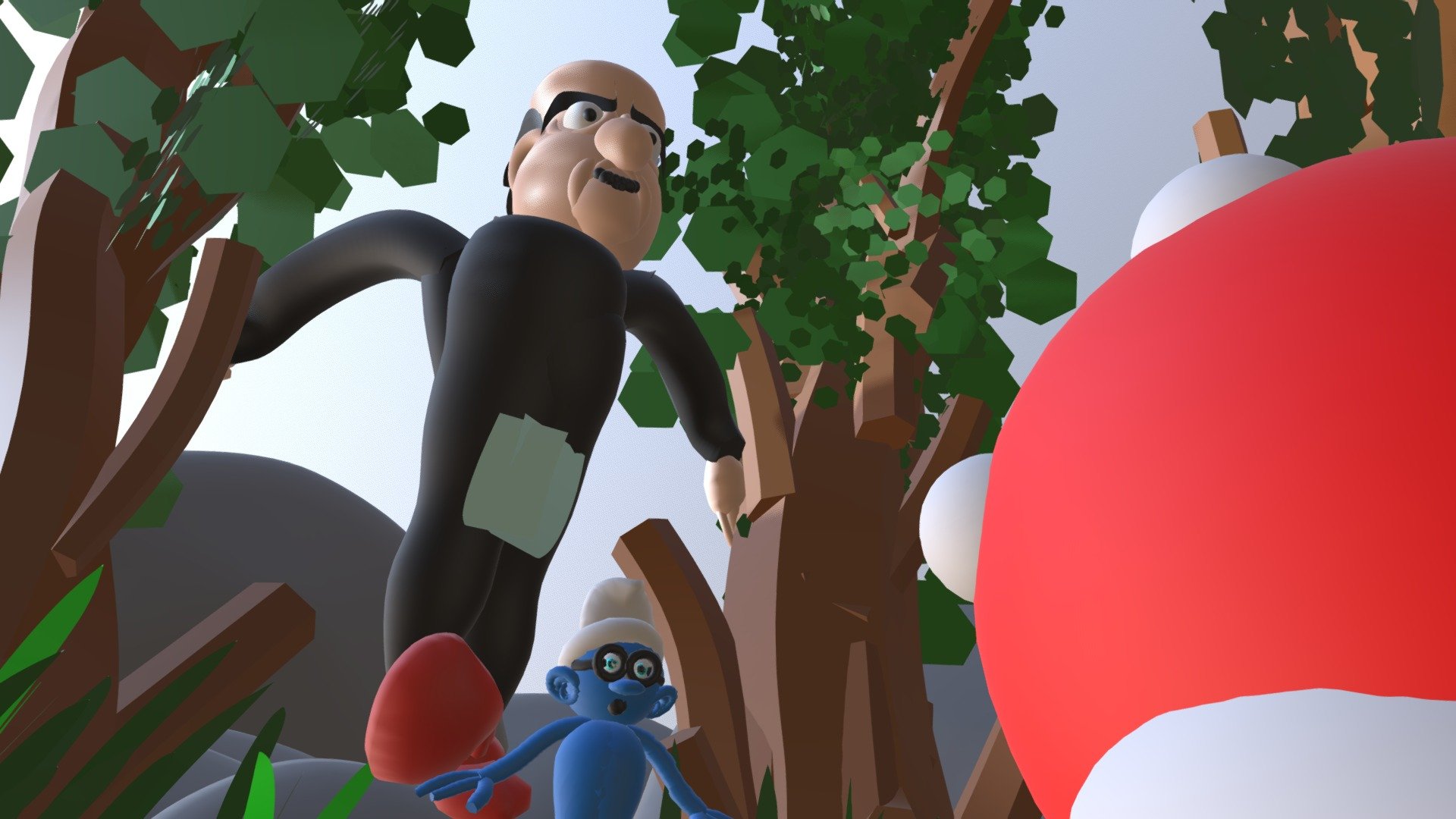 Gargamel, including original coolpaintr file - Download Free 3D model ...
