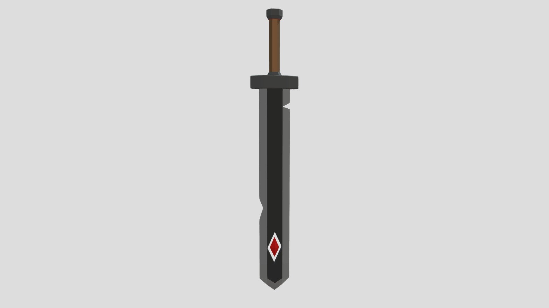 Low Poly Sword - 3D model by MineeTurtlee [1939c04] - Sketchfab