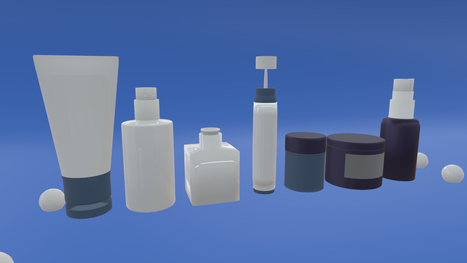 Cosmetic - Download Free 3D model by fijaya [1939f90] - Sketchfab