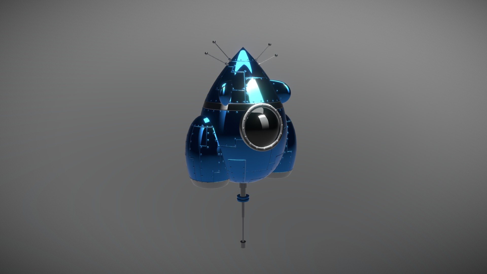 Mouse Rocket - 3D model by turlurou [193e6c1] - Sketchfab
