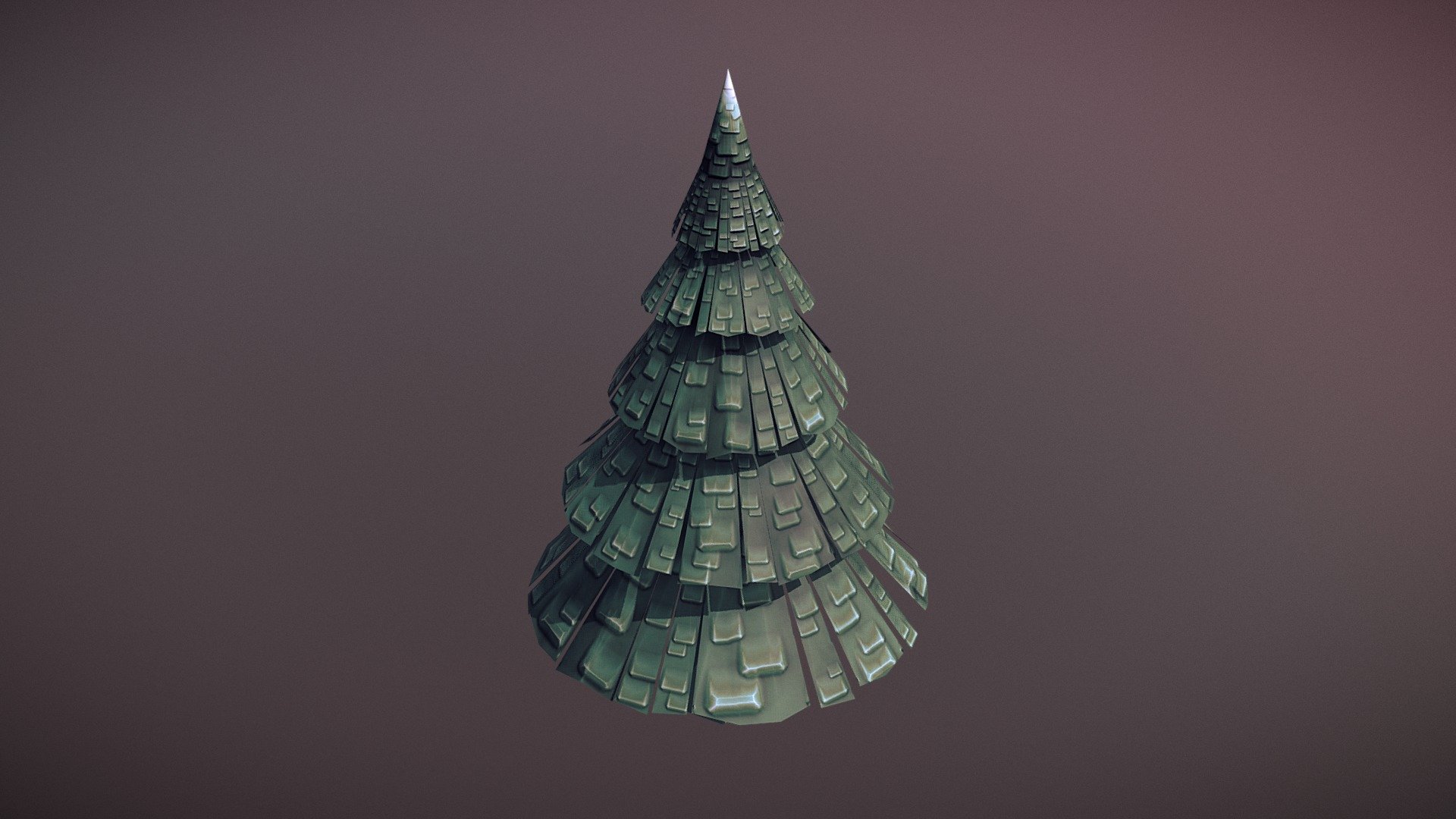 Simple Painted Tree - 1/12/2018 - Download Free 3D model by J.W ...