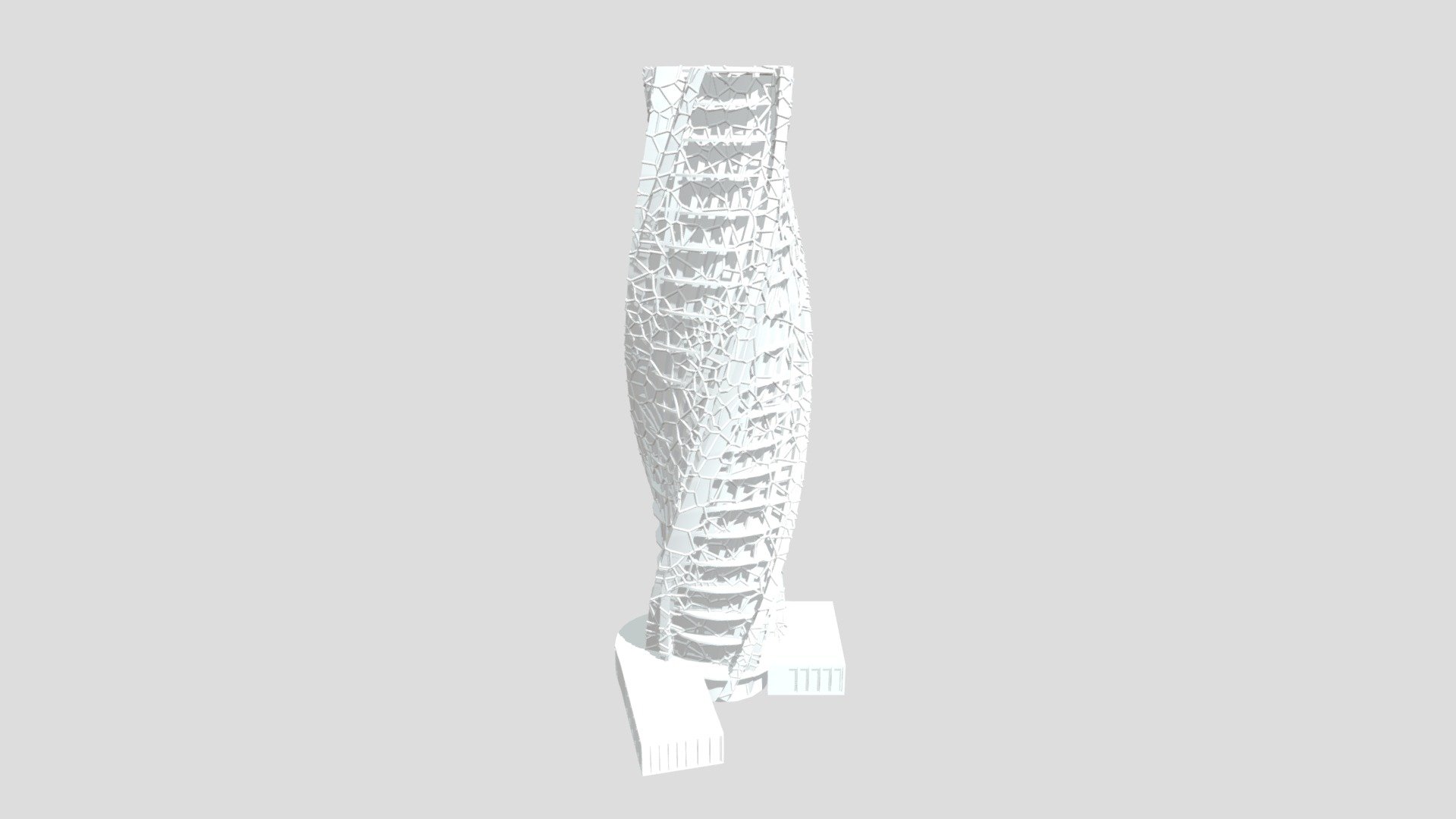 Project 3 - Building Form - 8-2 - Stucture Obj - 3D model by hettiadiha ...