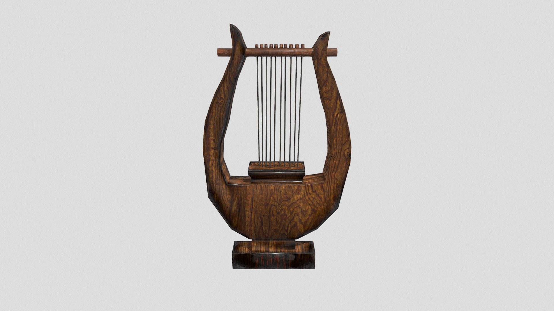 Lyre - 3D model by SheikahEye [1942a5b] - Sketchfab