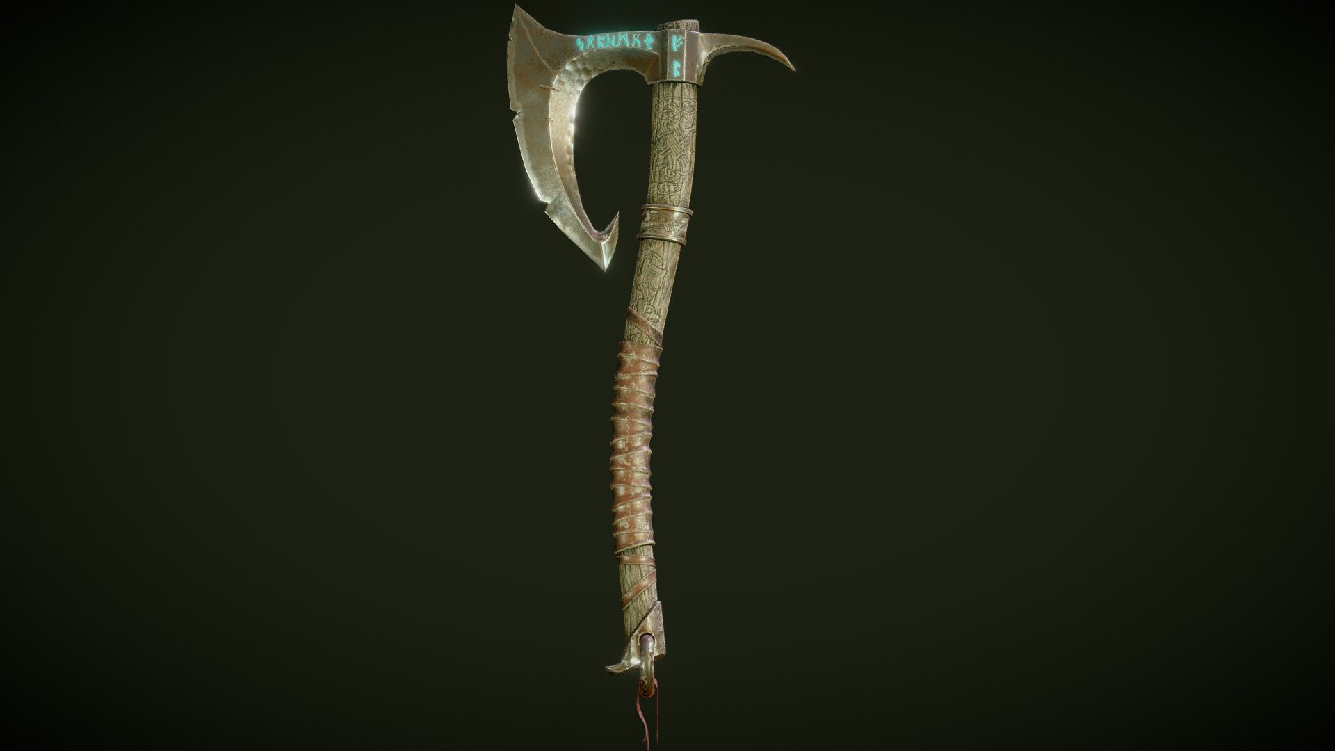 Ancient Sea-Raider Axe - 3D model by Steven Janes (@Ebethrone) [1943616 ...