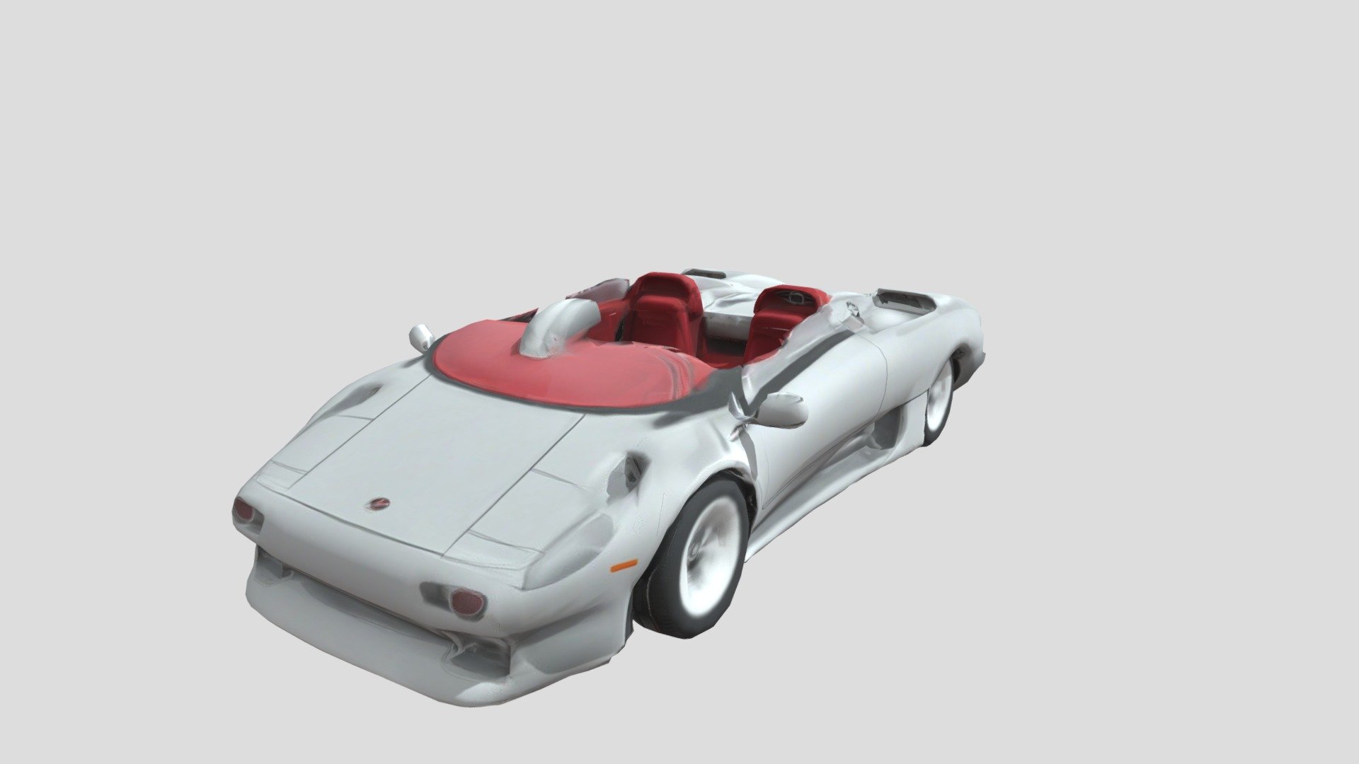 Silver Speedster - Download Free 3D model by S.York-Designs ...