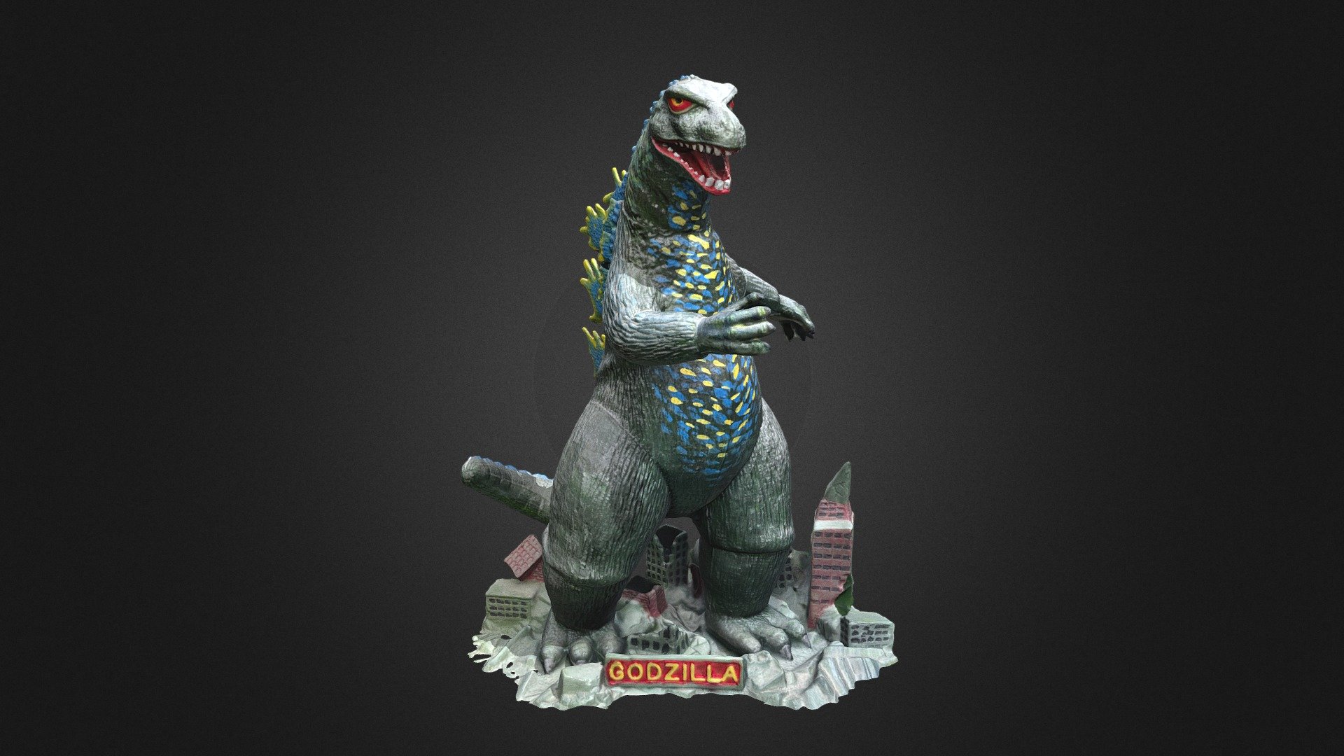 Godzilla Aurora Model - Download Free 3D model by ROBOTKID [1946ad4 ...