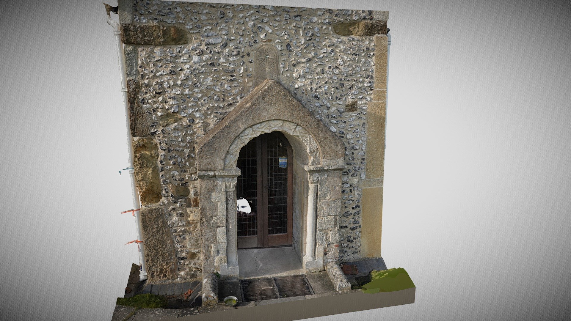 BISHOPSTONE CHURCH ENTRANCE - HIGH RESOLUTION - 3D model by peterbarry ...