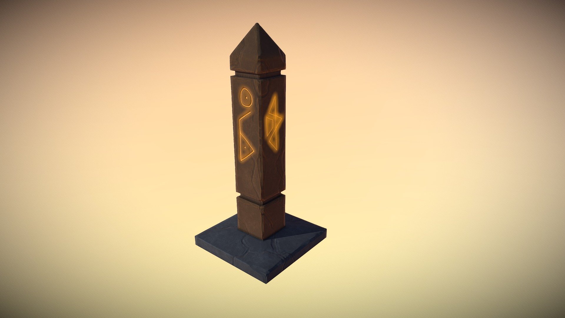 Stylized arcane obelisk - 3D model by Elmo La Mantia (@591709) [1947cc2 ...