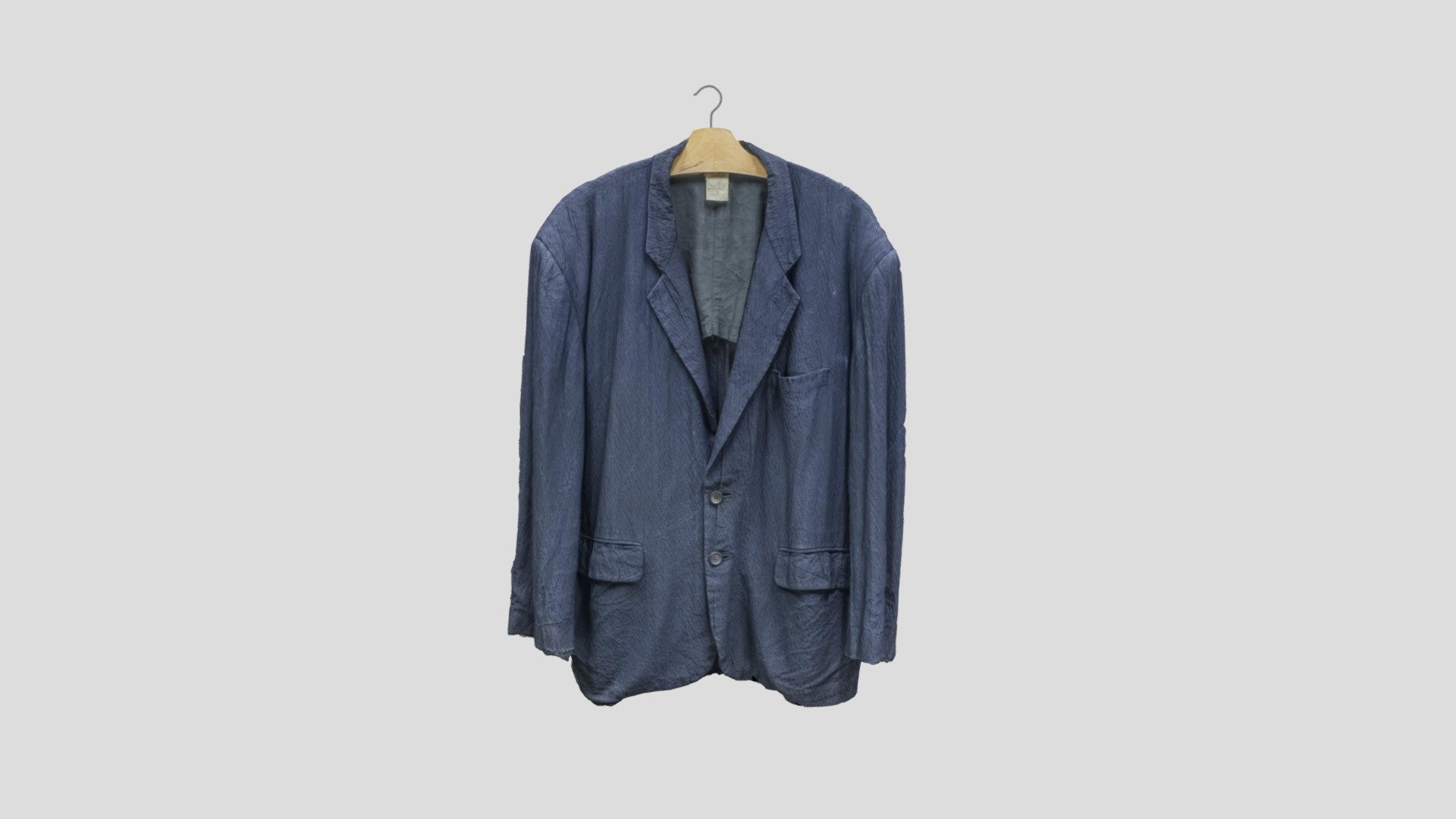 DAYS_016_NY Blue Jacket - 3D model by ISODESIGN [1947ea2] - Sketchfab