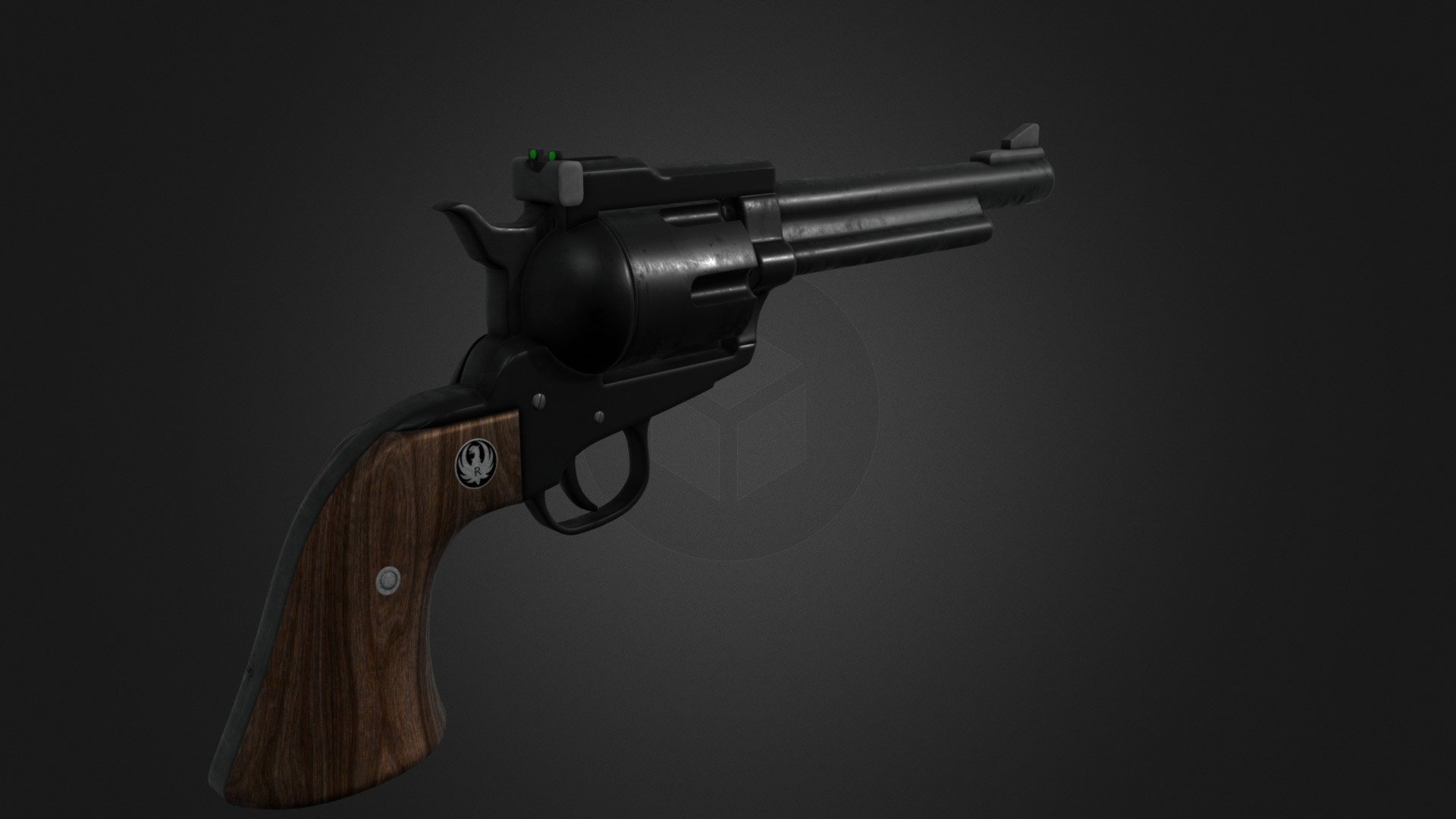 Ruger Blackhawk - Download Free 3D model by Jasper Carmack ...