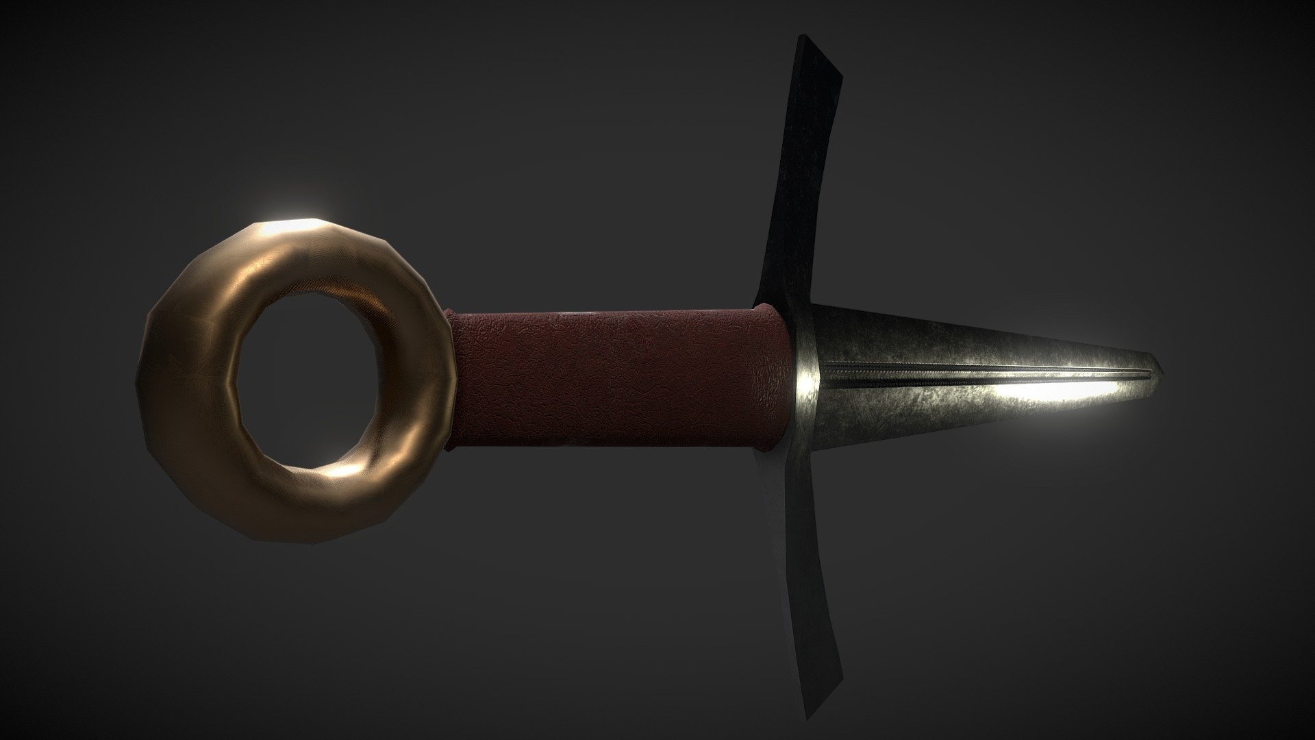 Simple Medieval Sword - 3D model by gilsonjunior [1948aa5] - Sketchfab