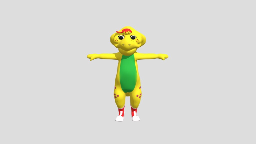 My friend Barney - A 3D model collection by tylerking50 - Sketchfab
