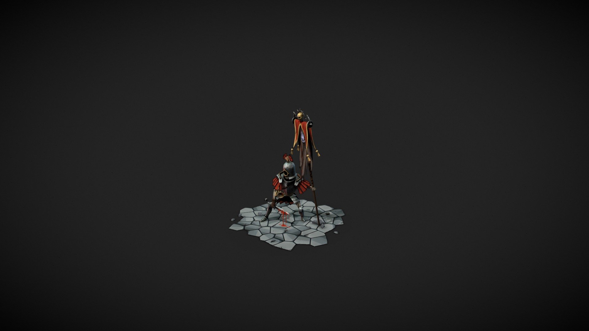 Darkest Dungeons Bone Bearer 3d fan art - 3D model by demikot [19497b5 ...
