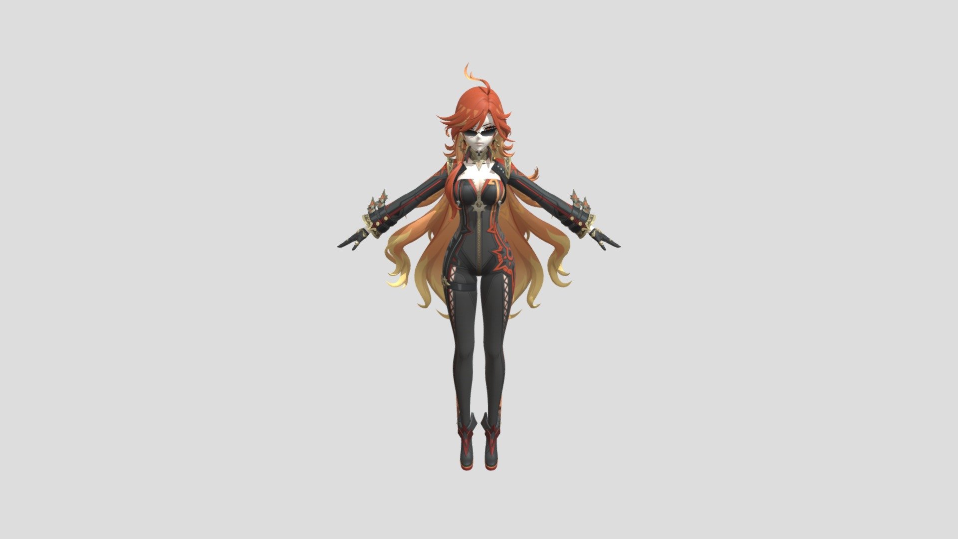 Genshin impact: Mavuika - Download Free 3D model by kimvinh040276 ...