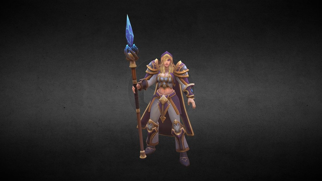 Jaina - 3D model by Swarogh [194a7f4] - Sketchfab