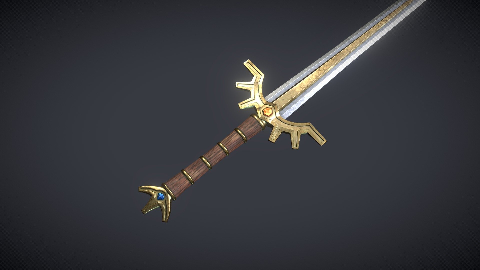 Ancient's Sword - 3D model by SimonMT [194ad6f] - Sketchfab