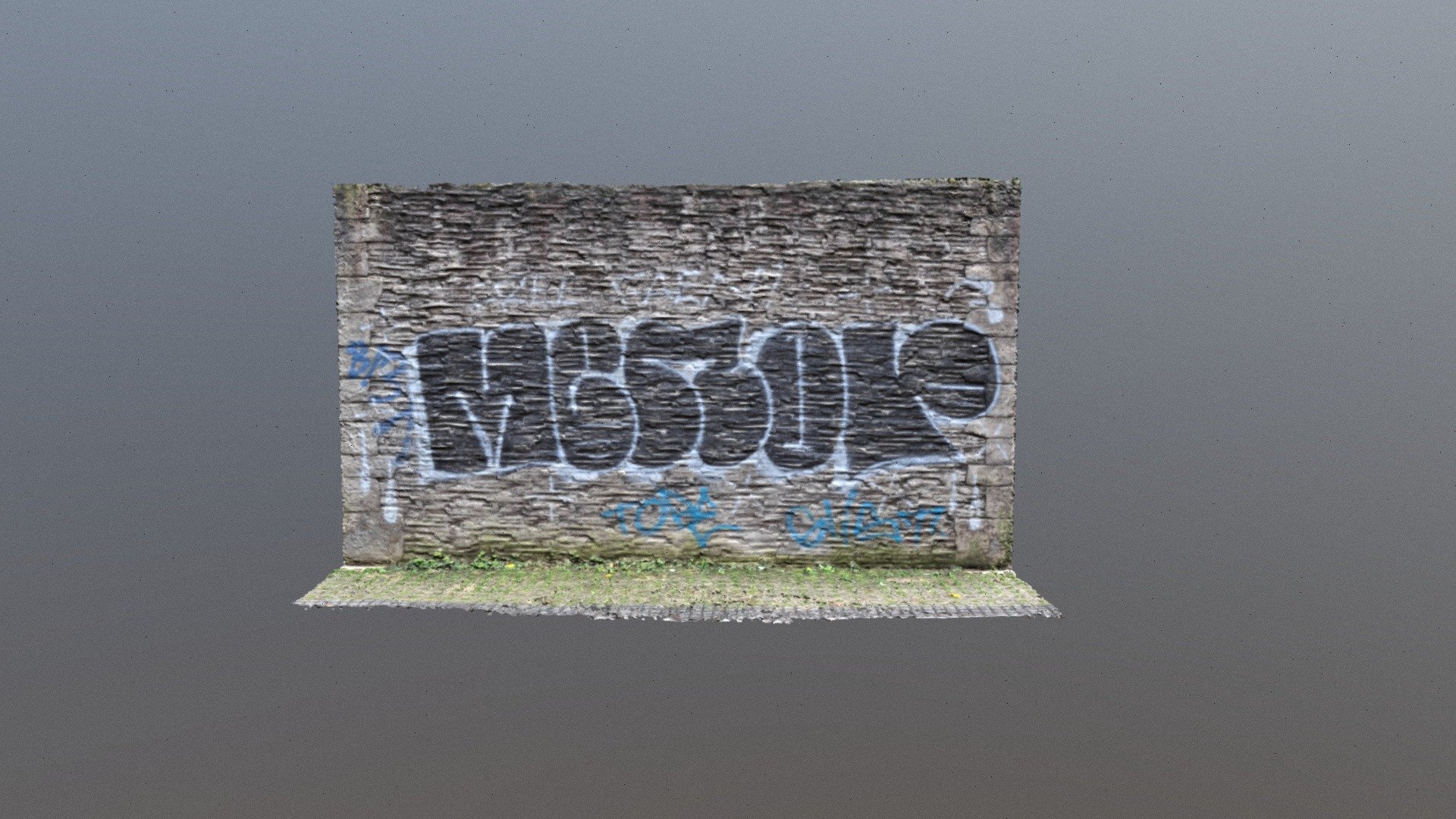 Pared grafiti - 3D model by dyw8 [194cfbd] - Sketchfab