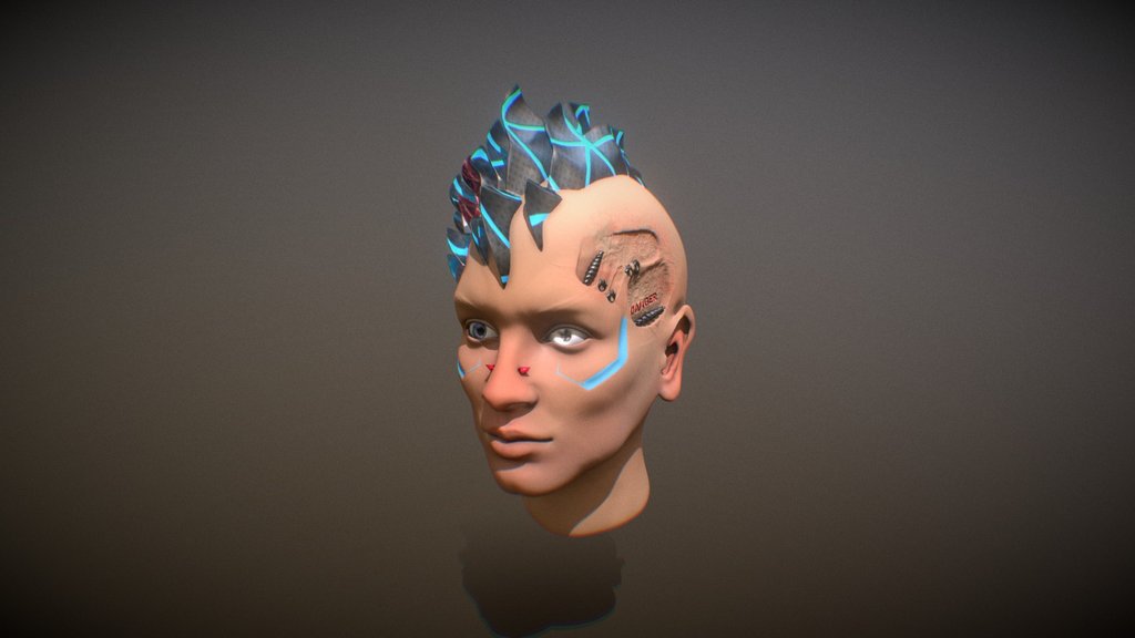 Cyberpunk Augmentations Implants - A 3D model collection by Eve Bat ...