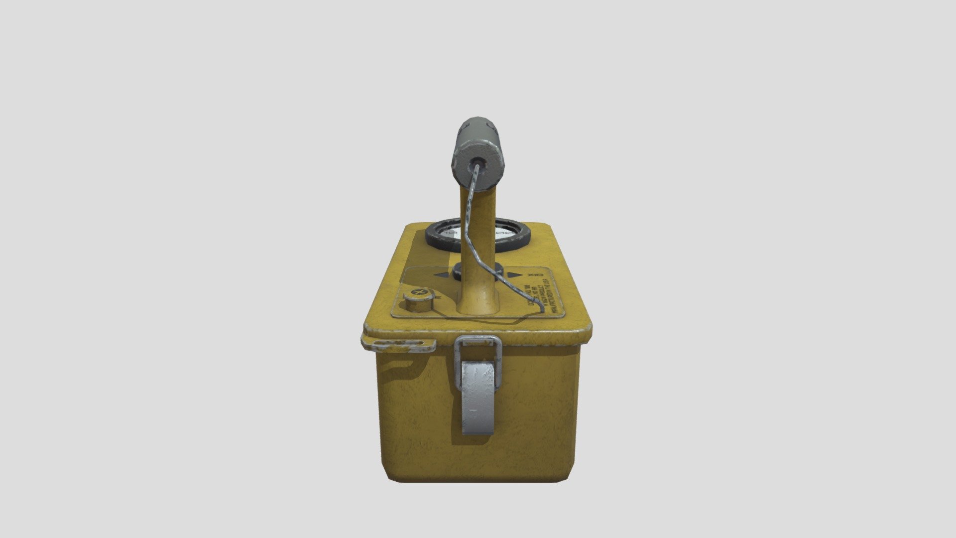 Geiger Counter - 3D model by userWuzz [194d23e] - Sketchfab