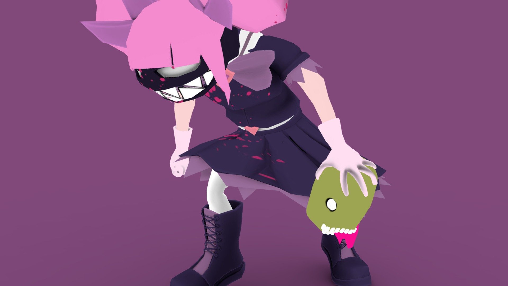 Necroko Model - 3D model by Max (@maxgmaine) [194dd91] - Sketchfab