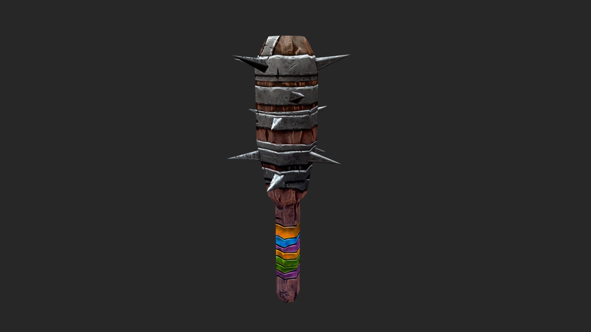 Cudgel 05 - 3D model by CC (@ccsf) [195189d] - Sketchfab