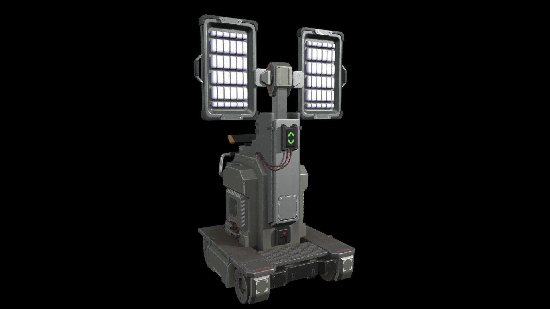 Mobile Light Rig - Sci-Fi Environment Prop - 3D model by rmmadden ...